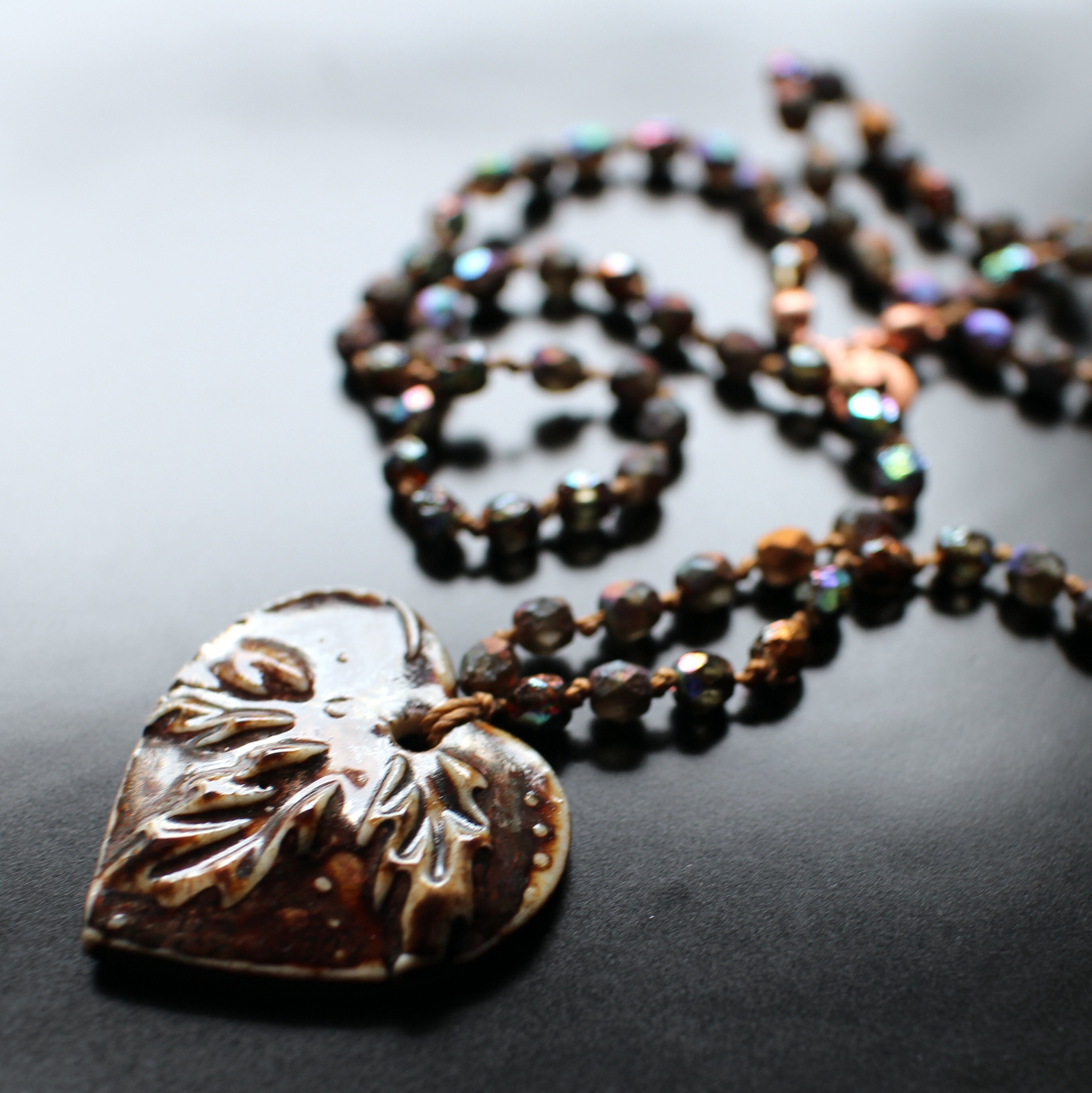 Gemstone Pearl and Crystal Handmade Jewelry by chrdesigns on Etsy