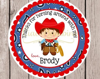 Cowboy thank you | Etsy