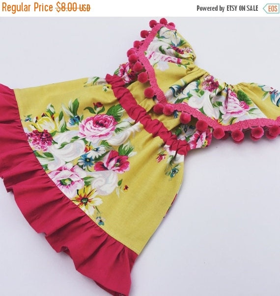 SALE Girls Ruffle Dress Pattern Celebration by whimsycouture