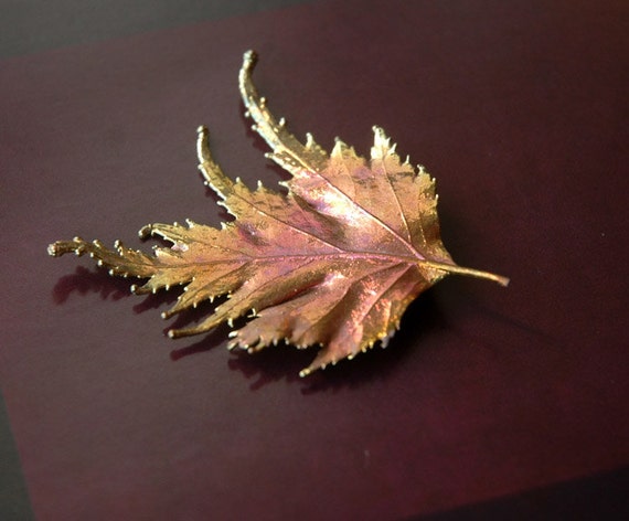 Electroplated Real Leaf for JewelryFall Decor Art Supply
