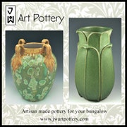 JW Art Pottery Pottery in the Arts & Crafts Style by JWArtPottery