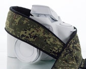 Items similar to Camo Camera Strap, Fits dSLR, SLR and Mirrorless ...