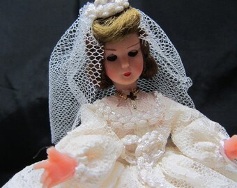 1950s bride doll | Etsy