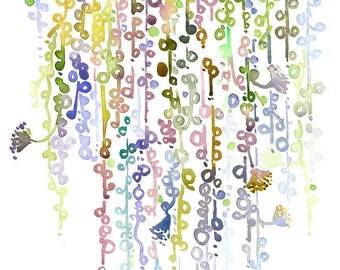 Abstract string art | Etsy