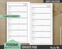 Popular items for address book on Etsy