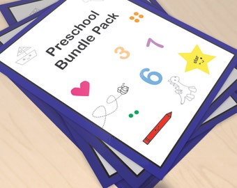 Preschool worksheets | Etsy