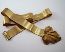 Popular items for gold mesh belt on Etsy