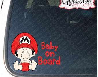 Unique baby mario related items | Etsy