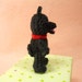 Mini Schipperke Crochet Miniature Dog Stuffed Animals Made
