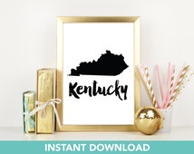 Popular items for kentucky prints on Etsy