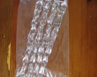 Tinsel icicles | Etsy