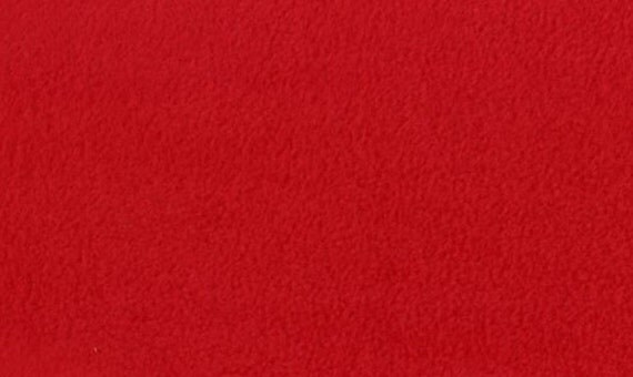 Fleece Solid Polar Fleece Fabric Red Sold By The Yard