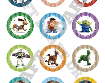 Unique toy story labels related items | Etsy