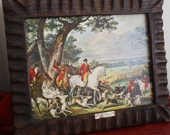 Vintage horse print | Etsy