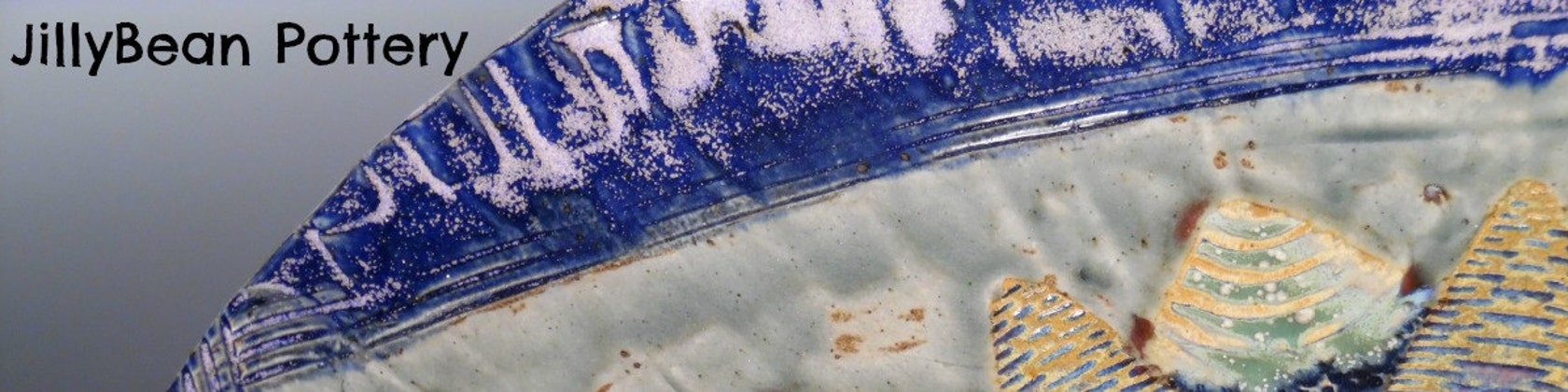 Highly Textured Hand Built Ceramics by JillyBeanPottery on Etsy