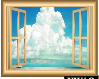 Scenic window decals | Etsy