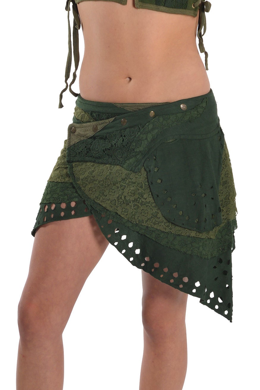 Sale Pixie Skirt Assorted Colours Psytrance By Gekkobohotique