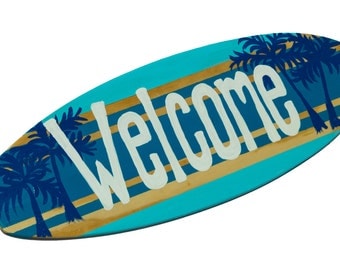 Surf welcome sign | Etsy