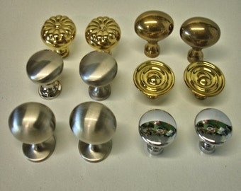 Round drawer pulls | Etsy