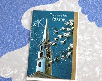 Pastor greeting card | Etsy