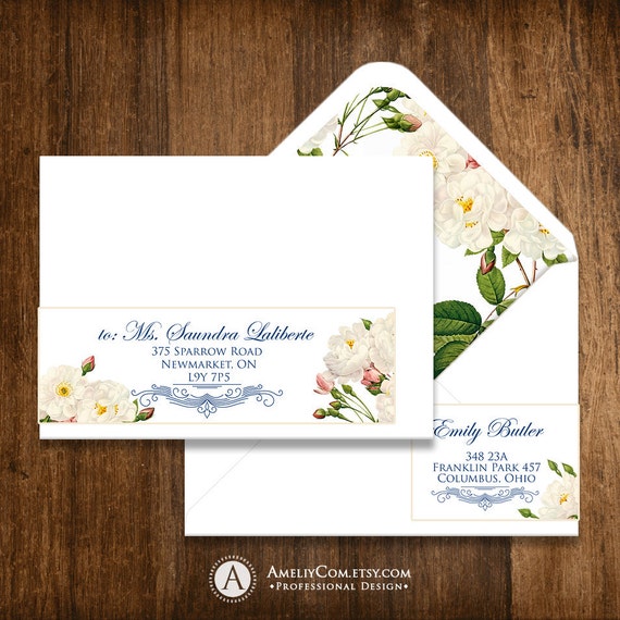 Printable Address Labels Instant Download Editable DIY