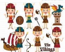 Unique viking clipart related items | Etsy