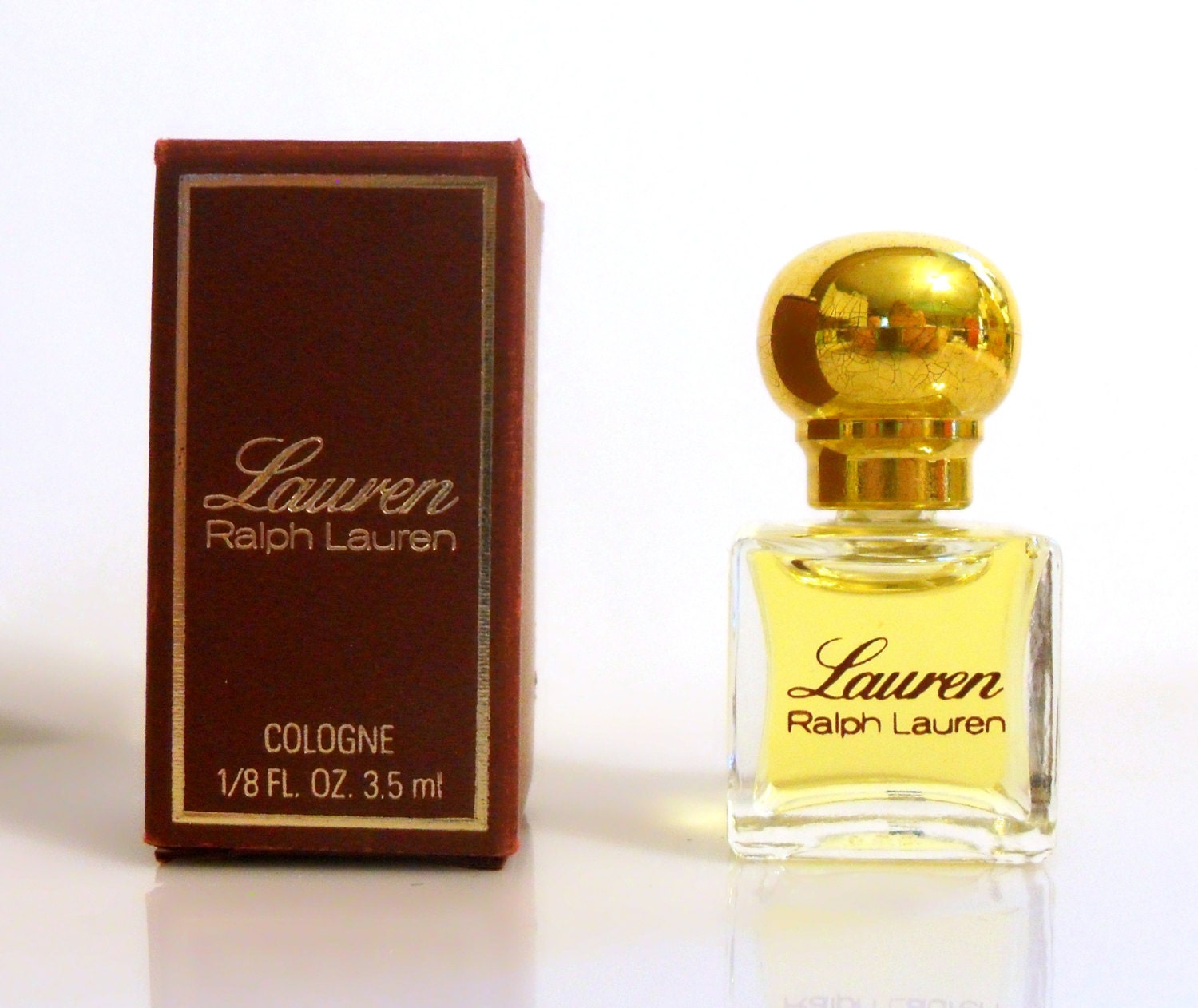 Vintage 1980s Lauren by Ralph Lauren 1/8 oz Cologne Mini