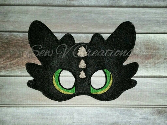 Toothless Inspired Mask