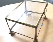 Popular items for vintage glass box on Etsy