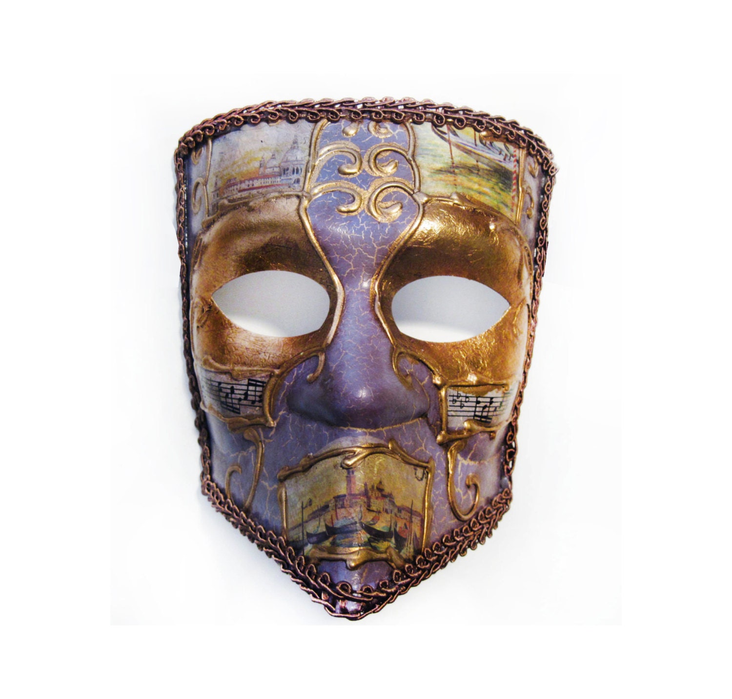 Baroque Venetian Mask Carnival Costume Accessories Mardi