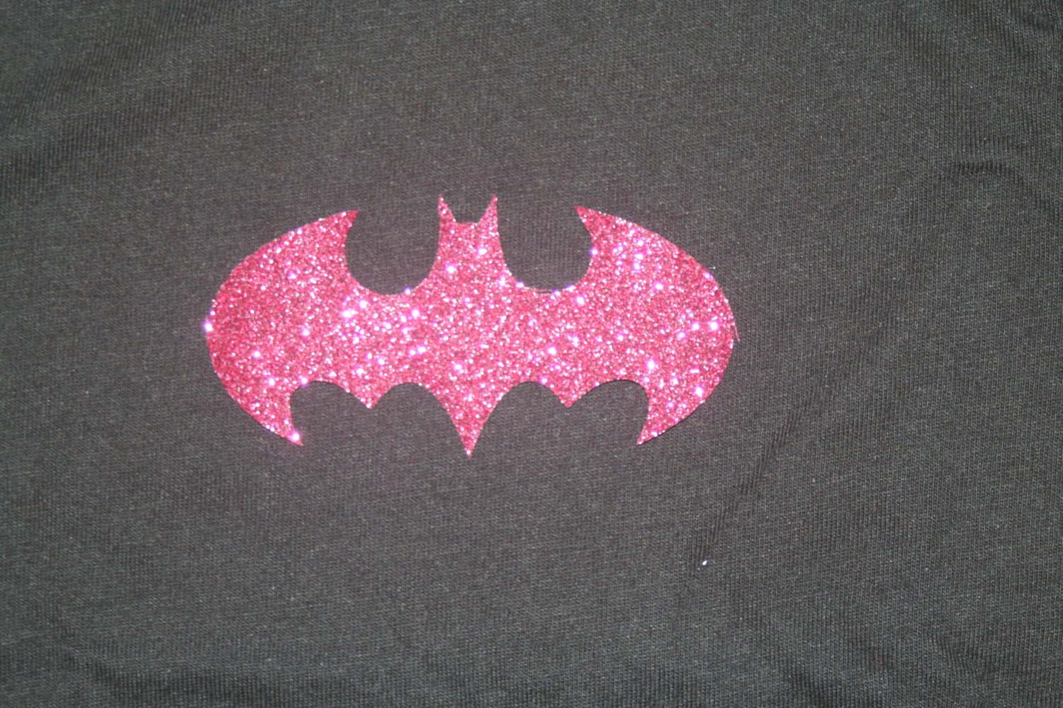 Batman Batgirl Shirt Toddler Girls Womens Logo Pink Sparkle