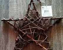 Unique grapevine star related items | Etsy