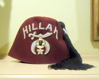 Shriners fez hat | Etsy