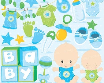 Unique blue baby clipart related items | Etsy