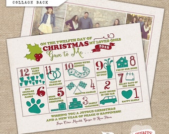 Crossword Puzzle Christmas Card by redapplePRINTS on Etsy