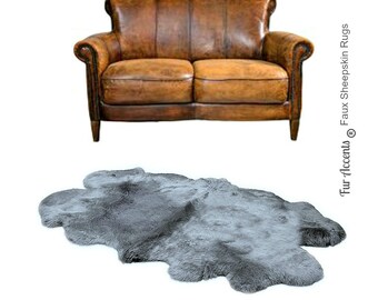 Premium Faux Fur Rugs Throw Blankets and Bedspreads by FurAccents