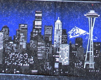 Unique cityscape fabric related items | Etsy