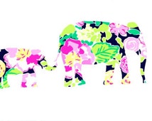 Popular items for preppy elephant on Etsy