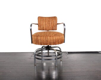 Mcm swivel chair | Etsy