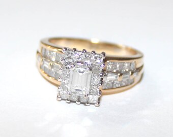 Multi diamond ring | Etsy
