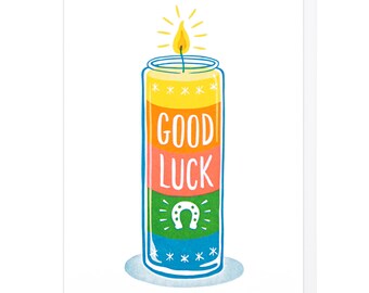Good luck candle | Etsy