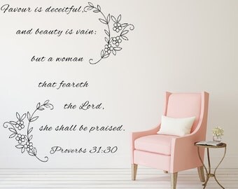 Proverbs 31 30 | Etsy