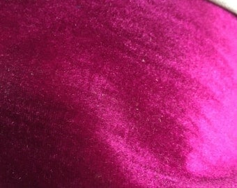 Pink velvet fabric | Etsy