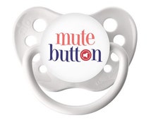 Unique funny pacifier related items | Etsy