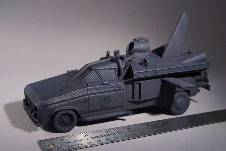 Buckaroo Banzai Jet Car 1:25 3D Printed by CharlesworthDynamics