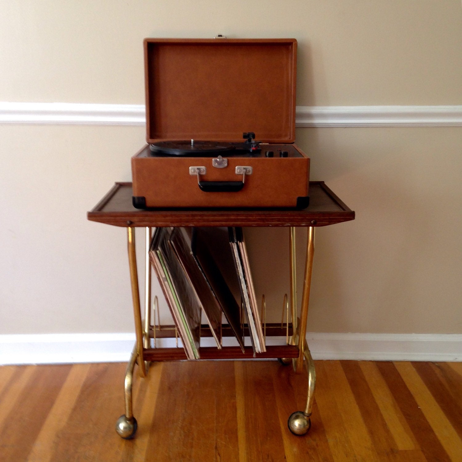 Vintage Record Table Stand – Haute Juice