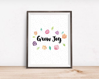 Grow joy | Etsy