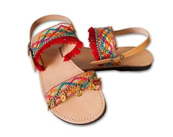 Gypsy sandals | Etsy