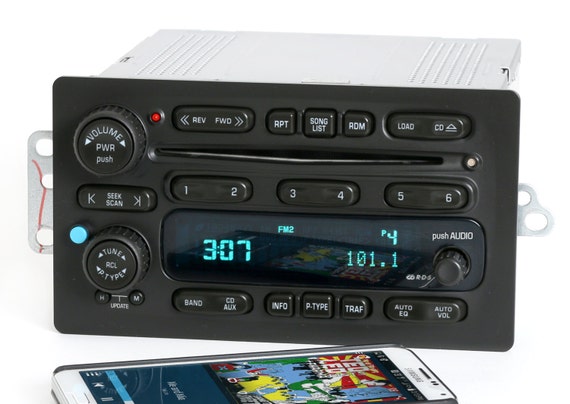 Chevy 2003-05 6 Disc CD Player Radio w Bluetooth Music