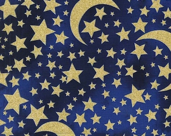 Night sky fabric | Etsy